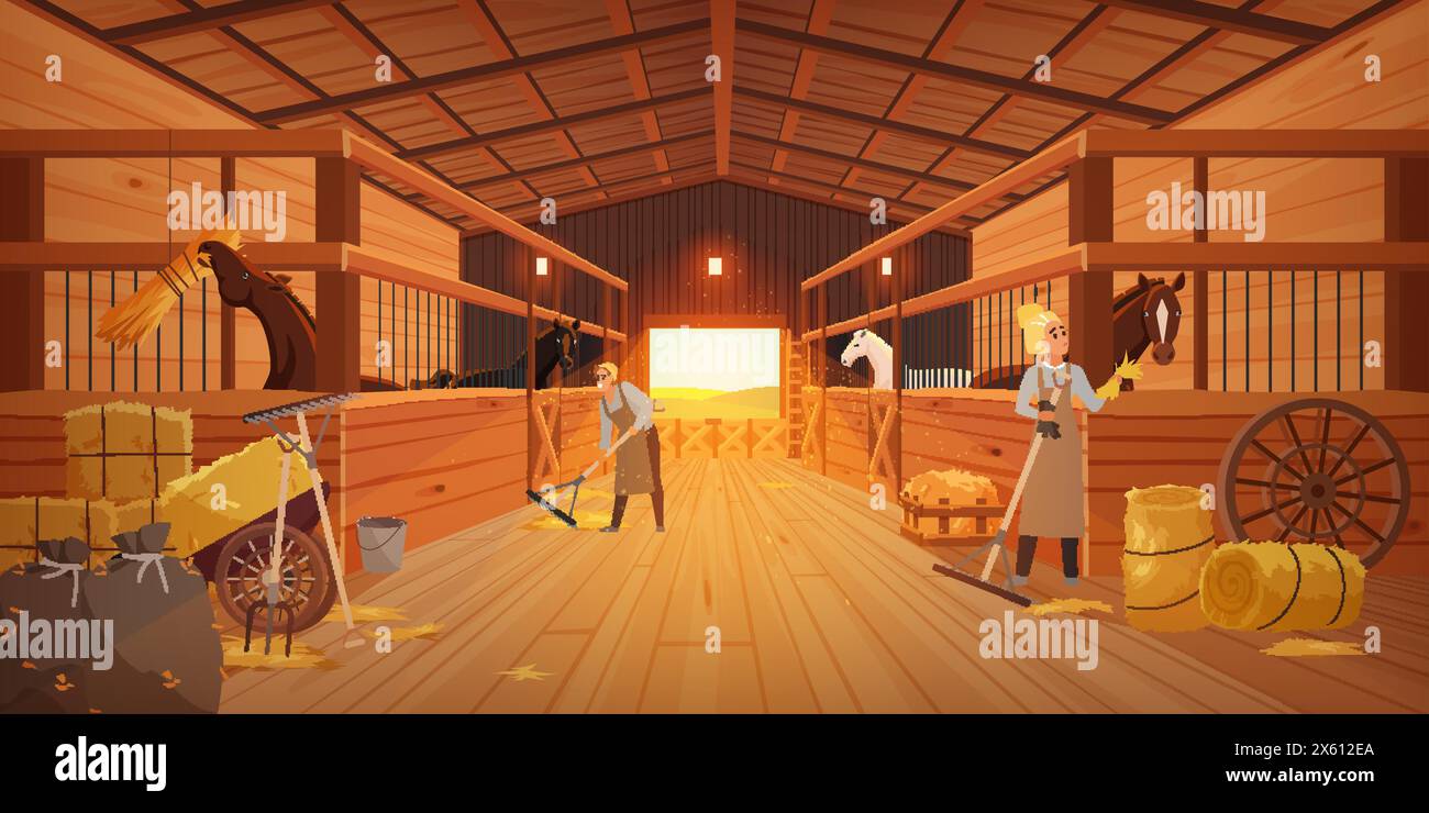 Barn wall background Stock Vector Images - Alamy