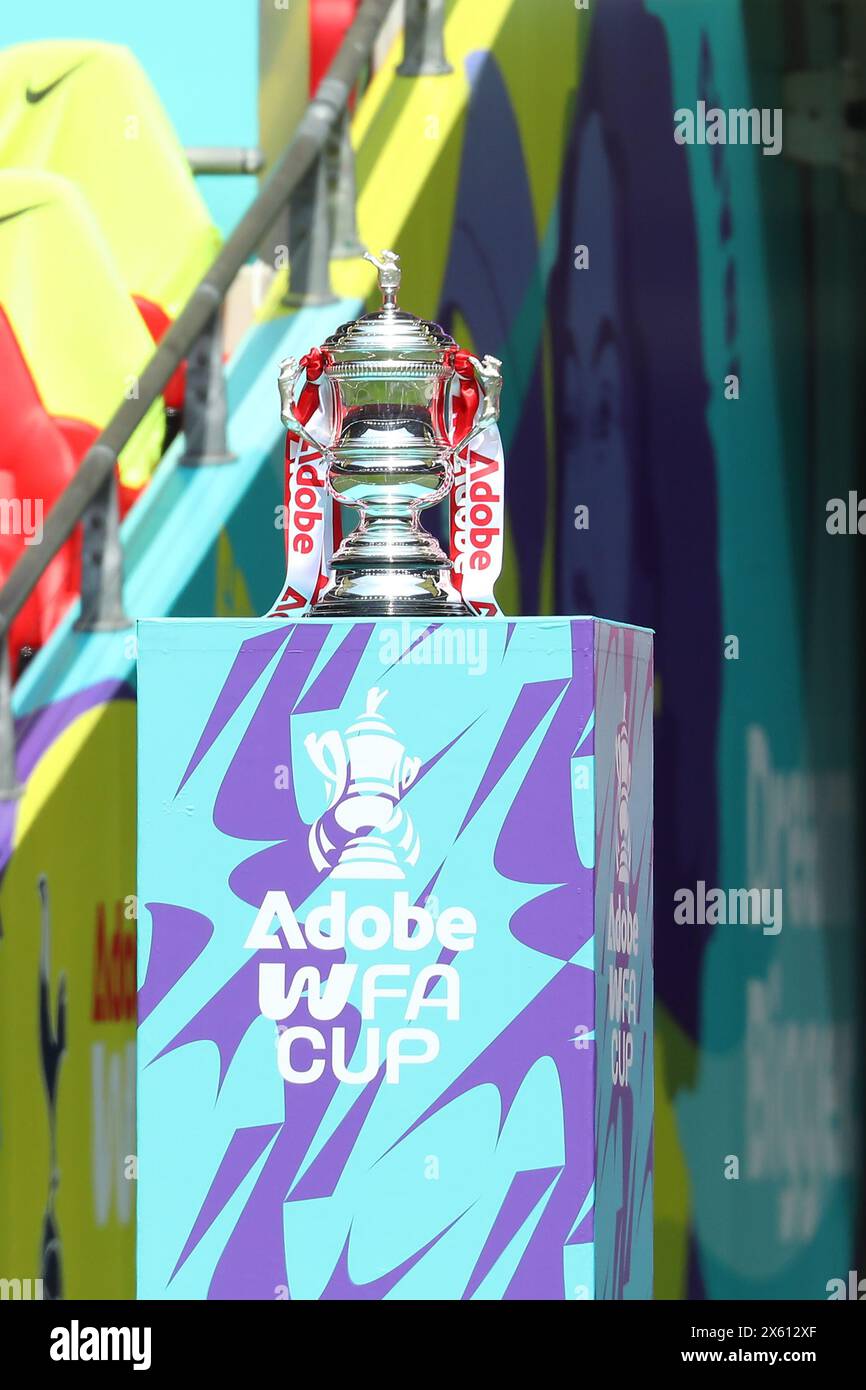 Wembley Stadium, London, UK. 12th May, 2024. Womens FA Cup Final ...
