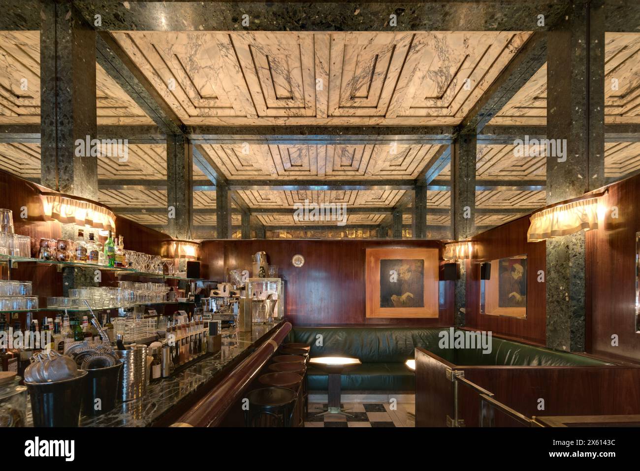 Wien, American Bar von Adolf Loos // Wien, American Bar by Adolf Loos ...