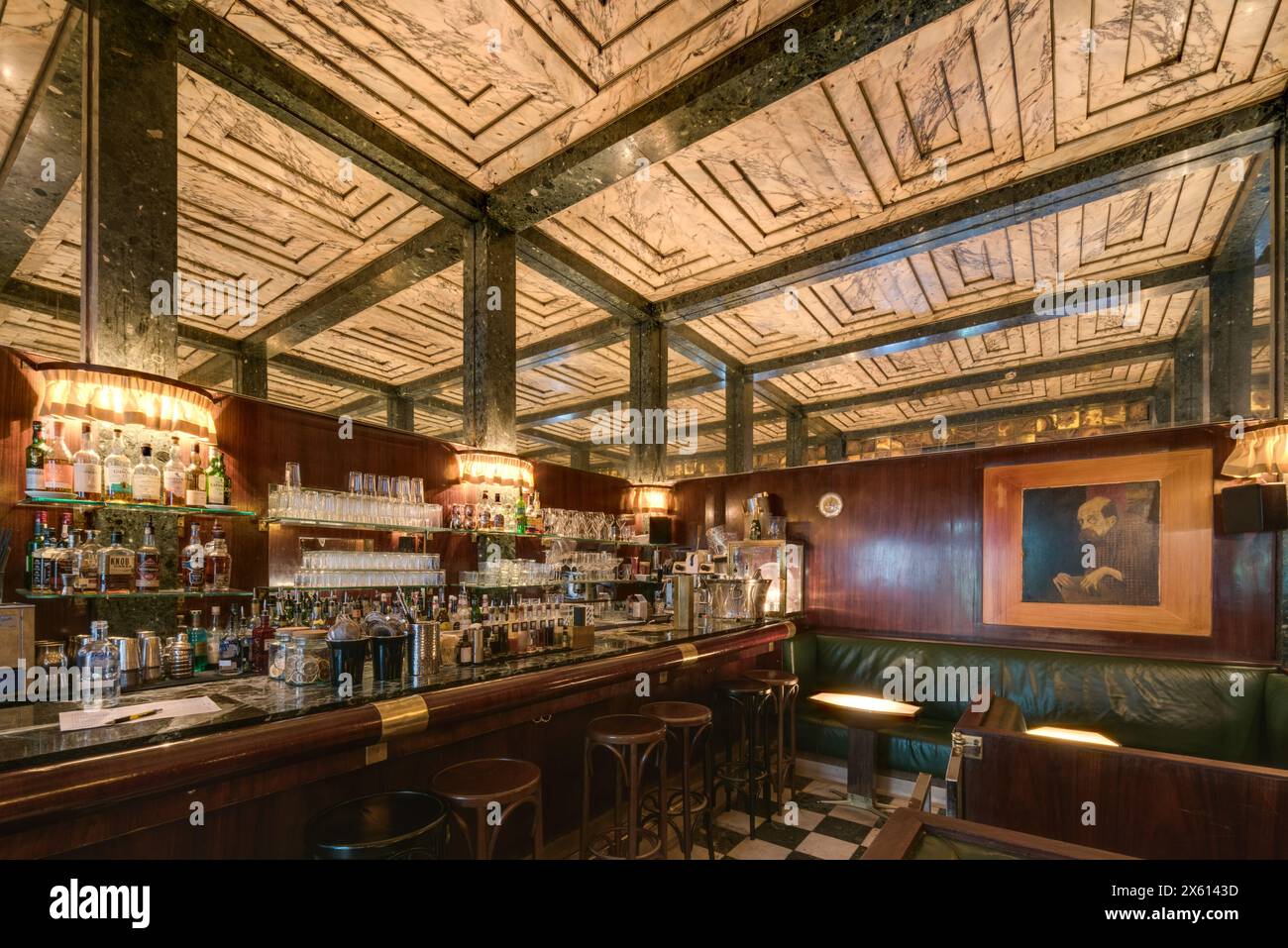 Wien, American Bar von Adolf Loos // Wien, American Bar by Adolf Loos ...