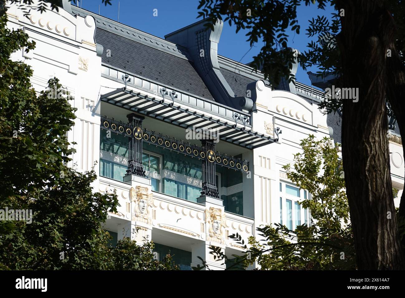 Budapest, Jugendstil, Szabadsag tér 10, Kanitz Haus, heute Botschaft ...