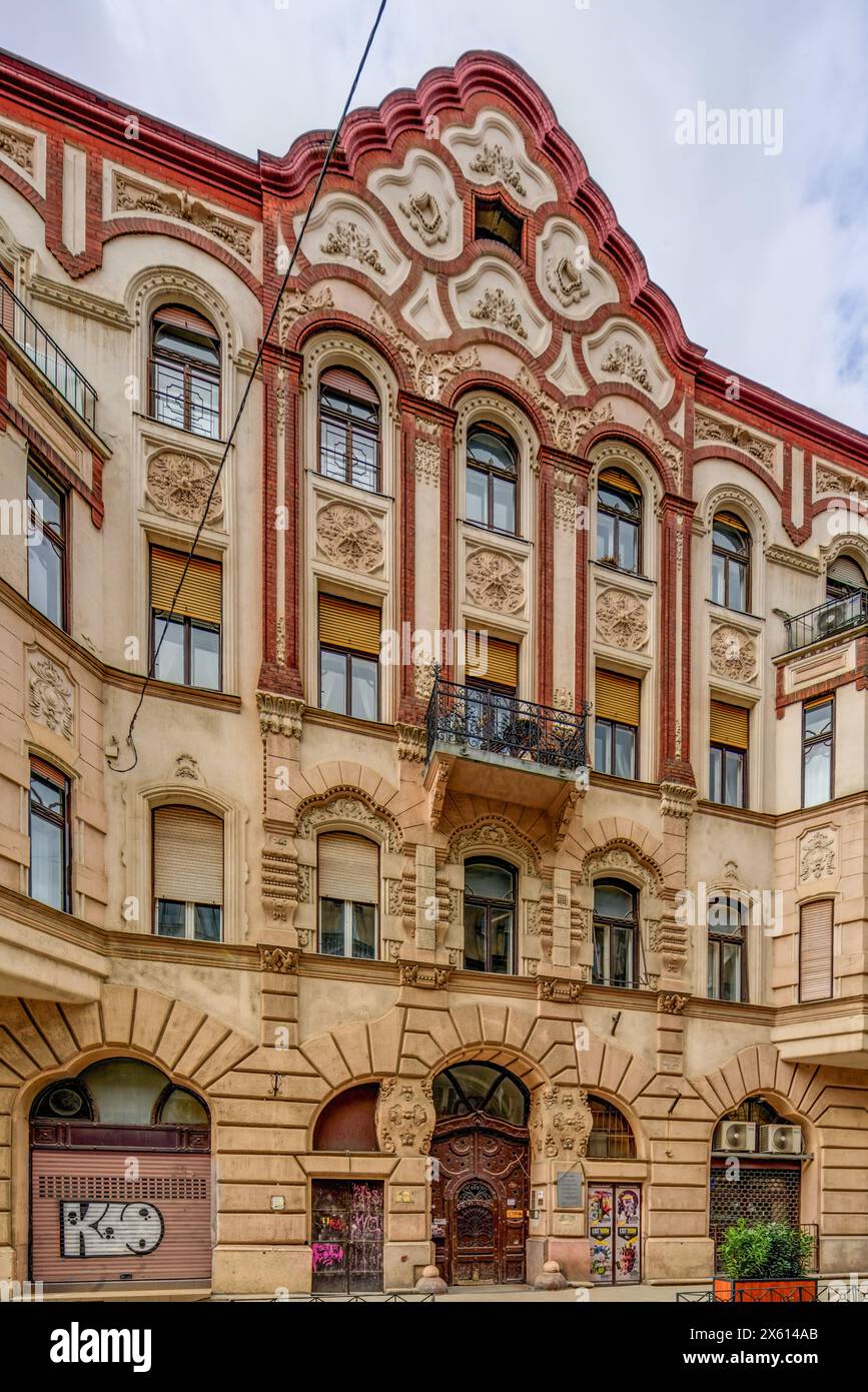Budapest, Jugendstil, Wohnhaus Sándor Strausz & Katalin Rosenfeld ...