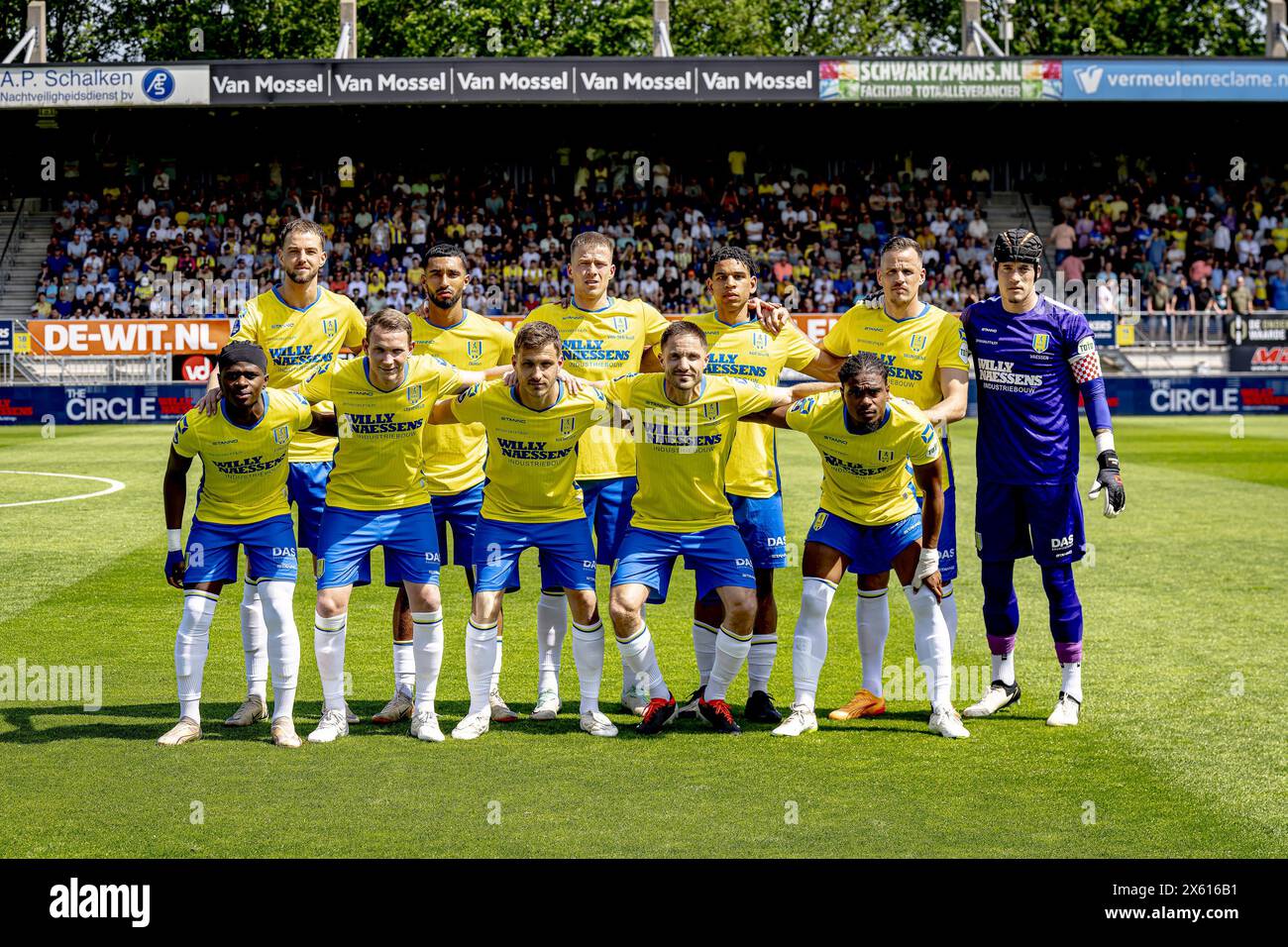 WAALWIJK, Netherlands. 12th May, 2024. SPO, Mandemakers Stadium, Dutch eredivisie, season 2023/ ...