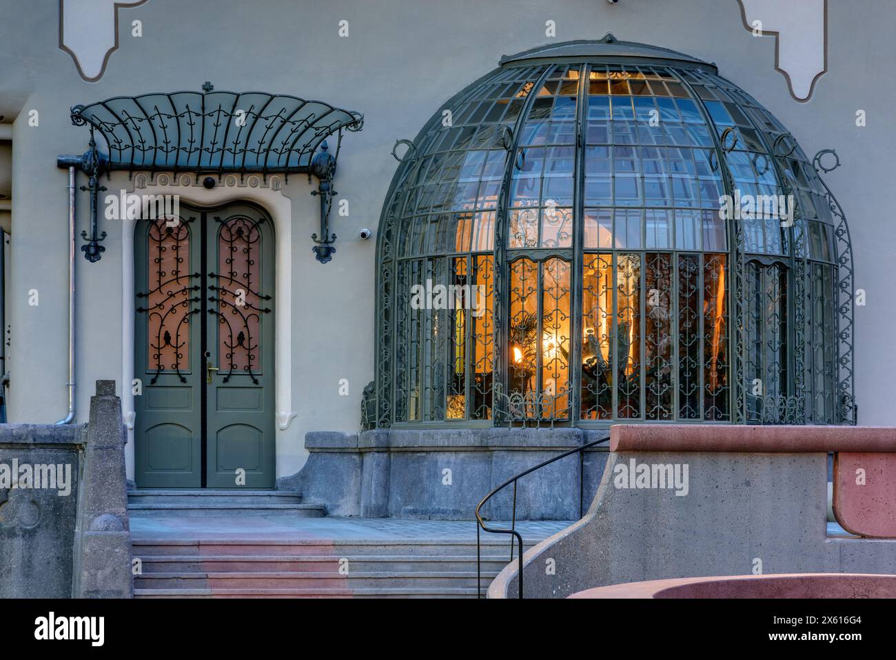 Villa Sipeki Balás, Hermina út 47, Budapest, Ungarn, Ödön Lechner ...