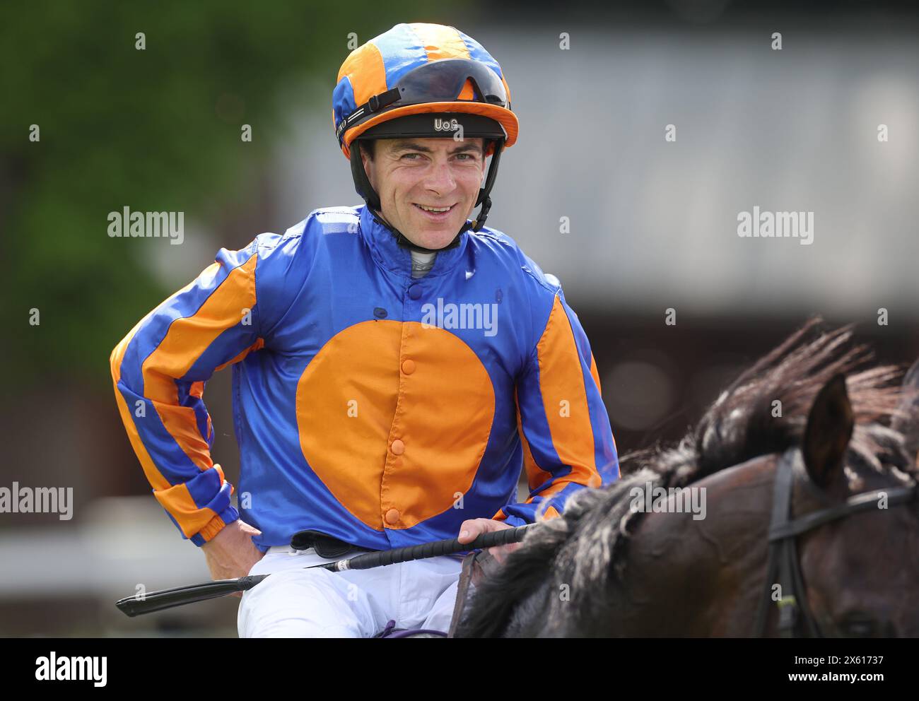 Jockey Wayne Lordan after riding Igor Stravinsky to victory in the FITZ ...