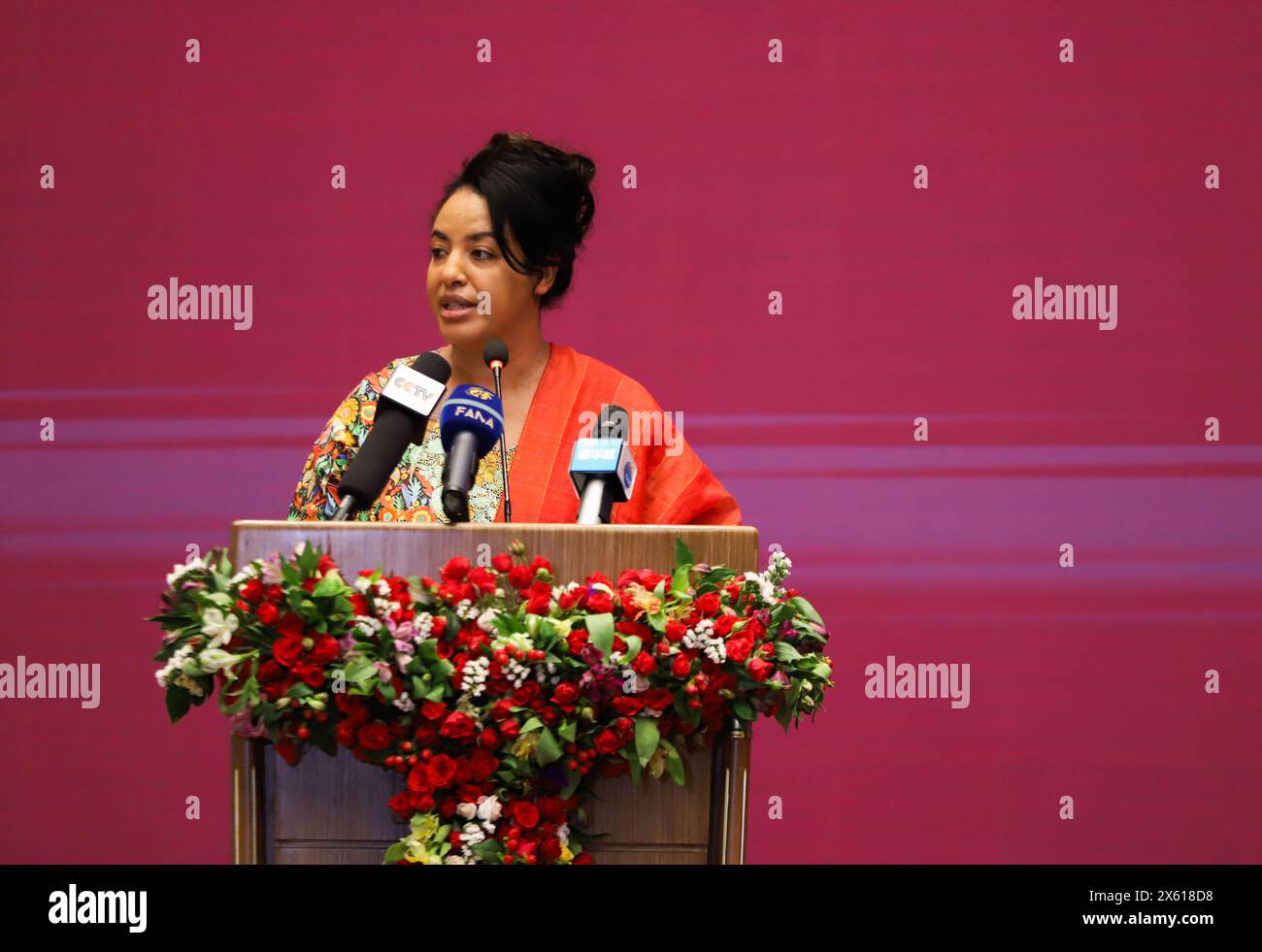 (240512) -- ADDIS ABABA, May 12, 2024 (Xinhua) -- Ethiopian Minister of ...