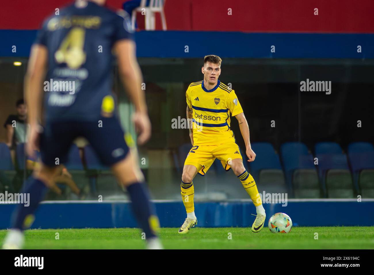 Kevin Zenon - Sportivo Trinidense (1) v Club Atletico Boca Juniors (2 ...