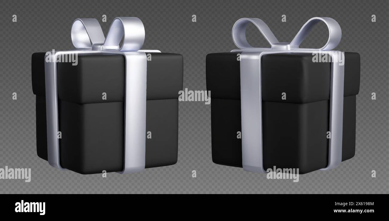 Vector black ribbon png hi-res stock photography and images - Alamy