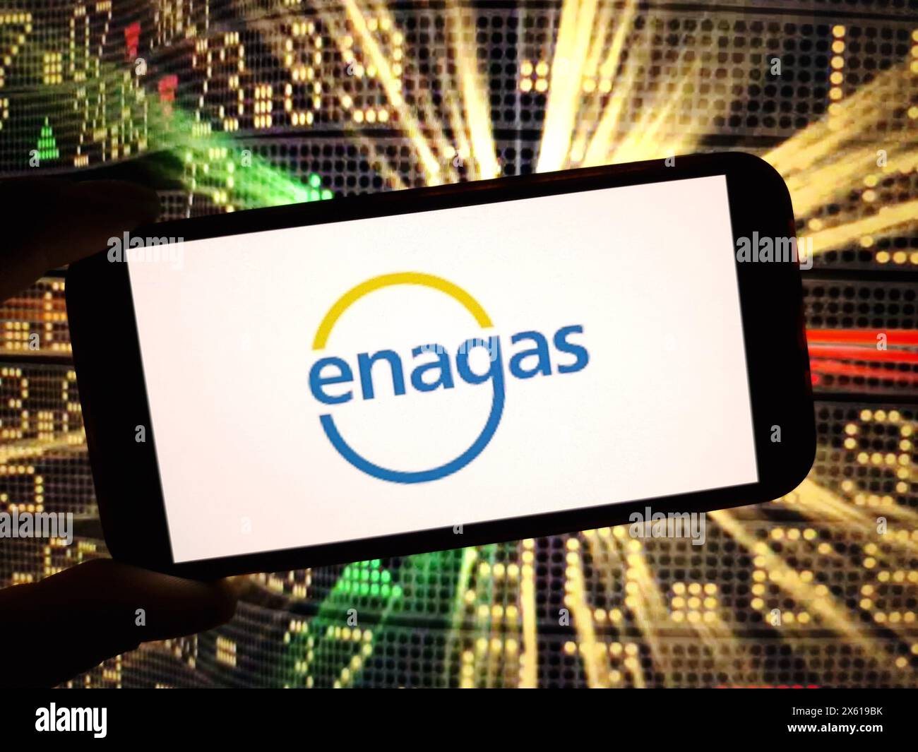 Enagas logo hi-res stock photography and images - Alamy