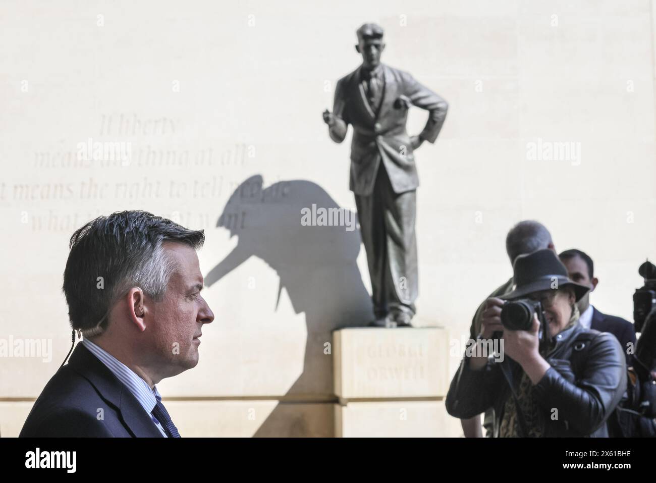 London, UK. 12th May, 2024. Jonathan Ashworth, MP, Labour Party, Shadow ...