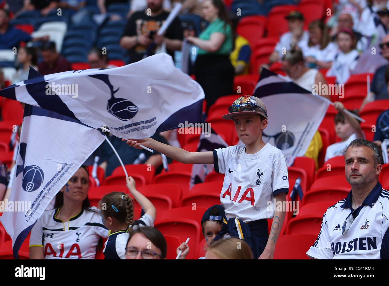 Wembley Stadium, London, UK. 12th May, 2024. Womens FA Cup Final ...