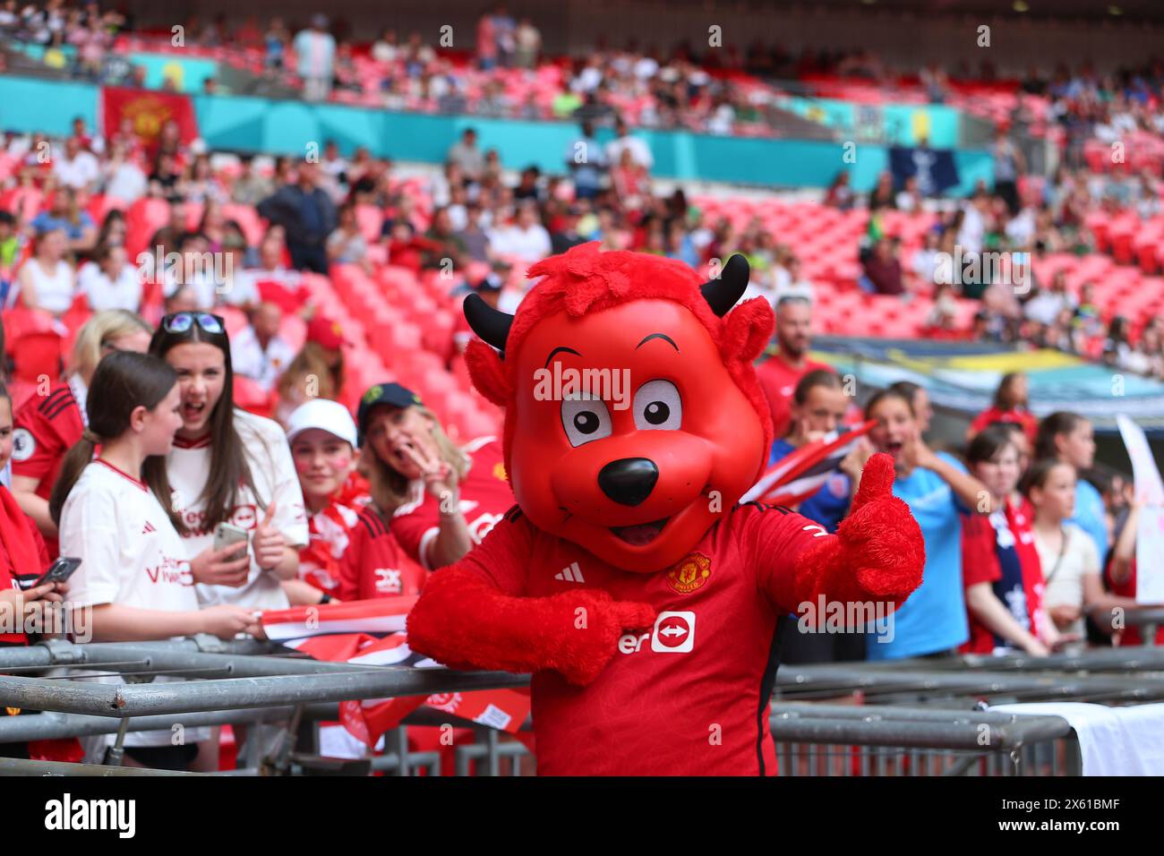 Wembley Stadium, London, UK. 12th May, 2024. Womens FA Cup Final ...