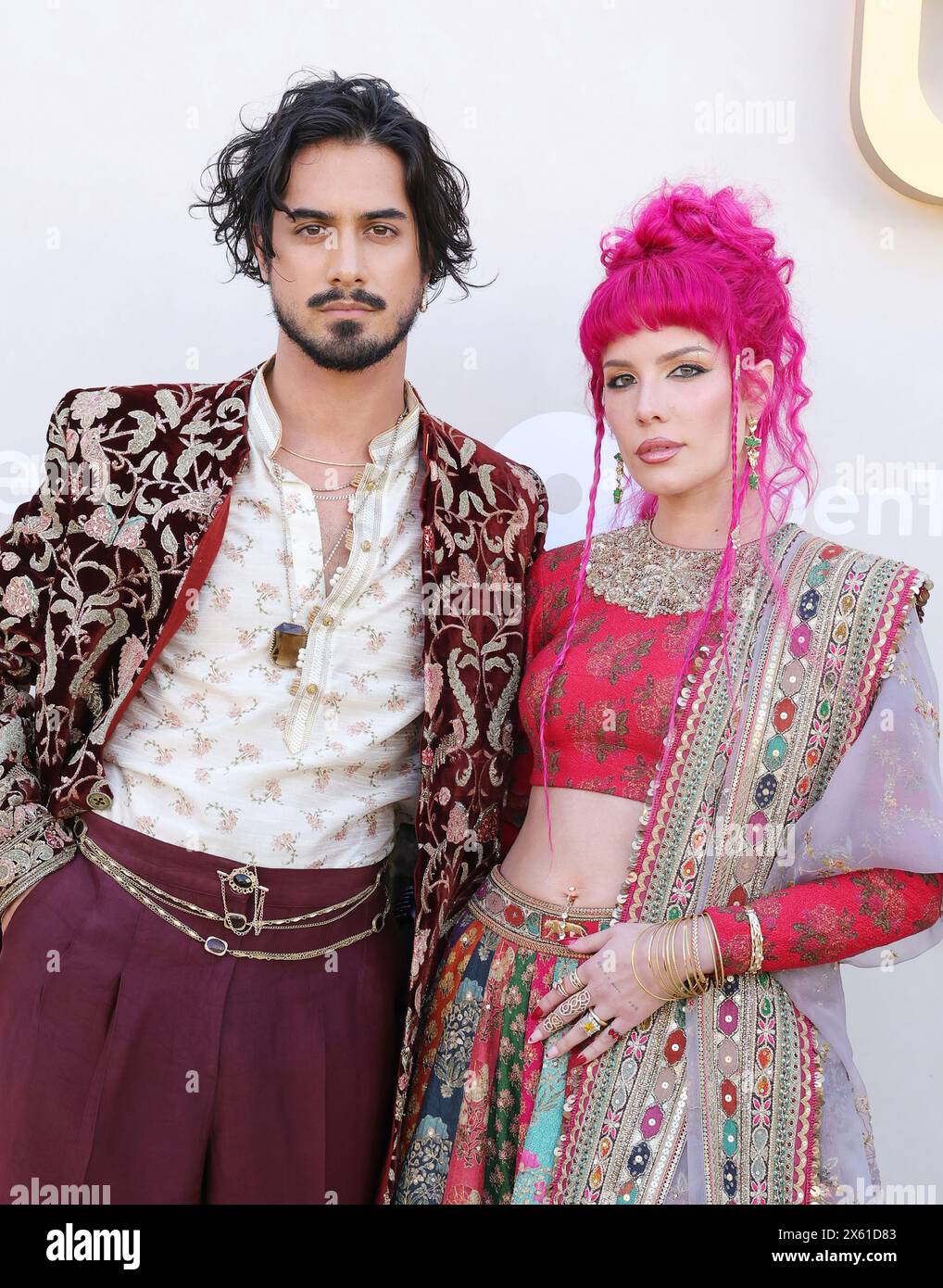 LOS ANGELES, CA - May 11: Avan Jogia, Halsey at Gold House Hosts 2024 ...