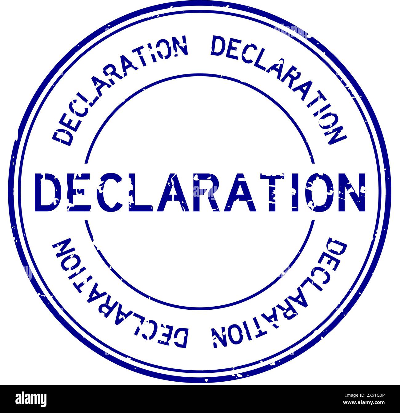 Customs declaration sign Stock Vector Images - Alamy