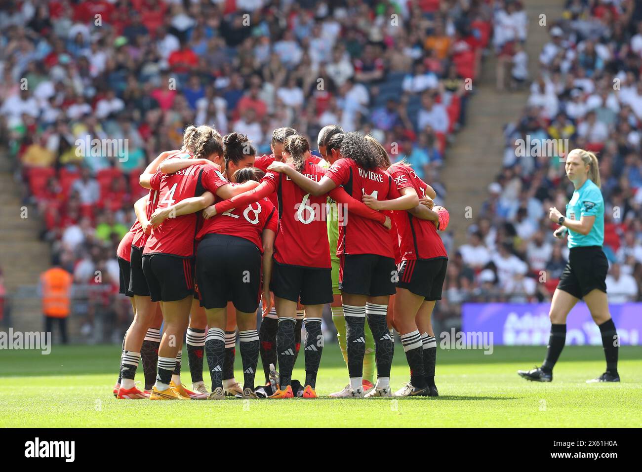 Wembley Stadium, London, UK. 12th May, 2024. Womens FA Cup Final ...