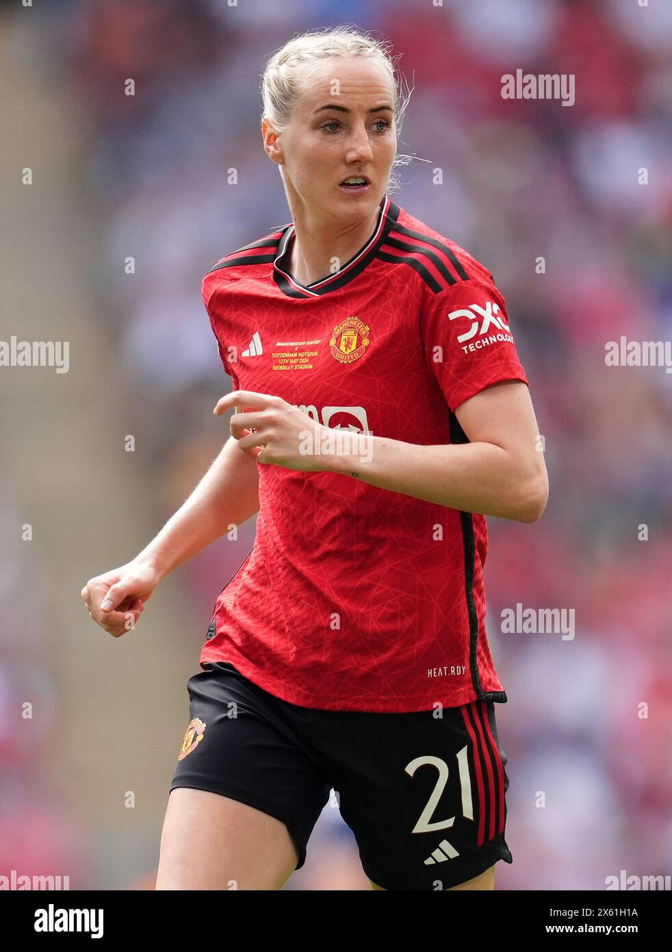 Manchester United's Millie Turner during the Adobe Women's FA Cup final ...