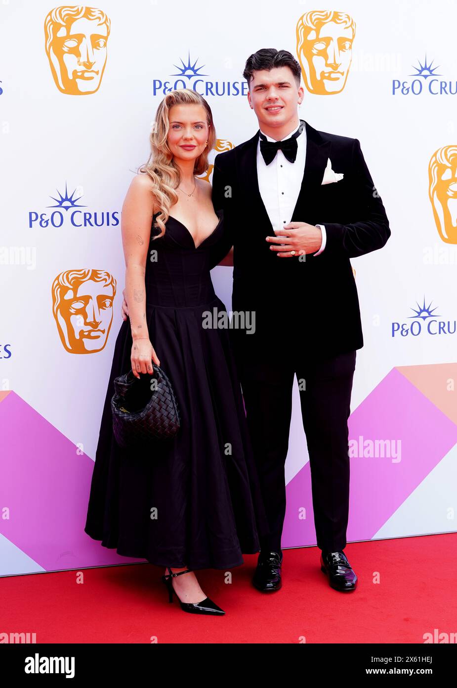 Anna Maynard and Harry Clark attending the BAFTA TV Awards 2024, at the ...