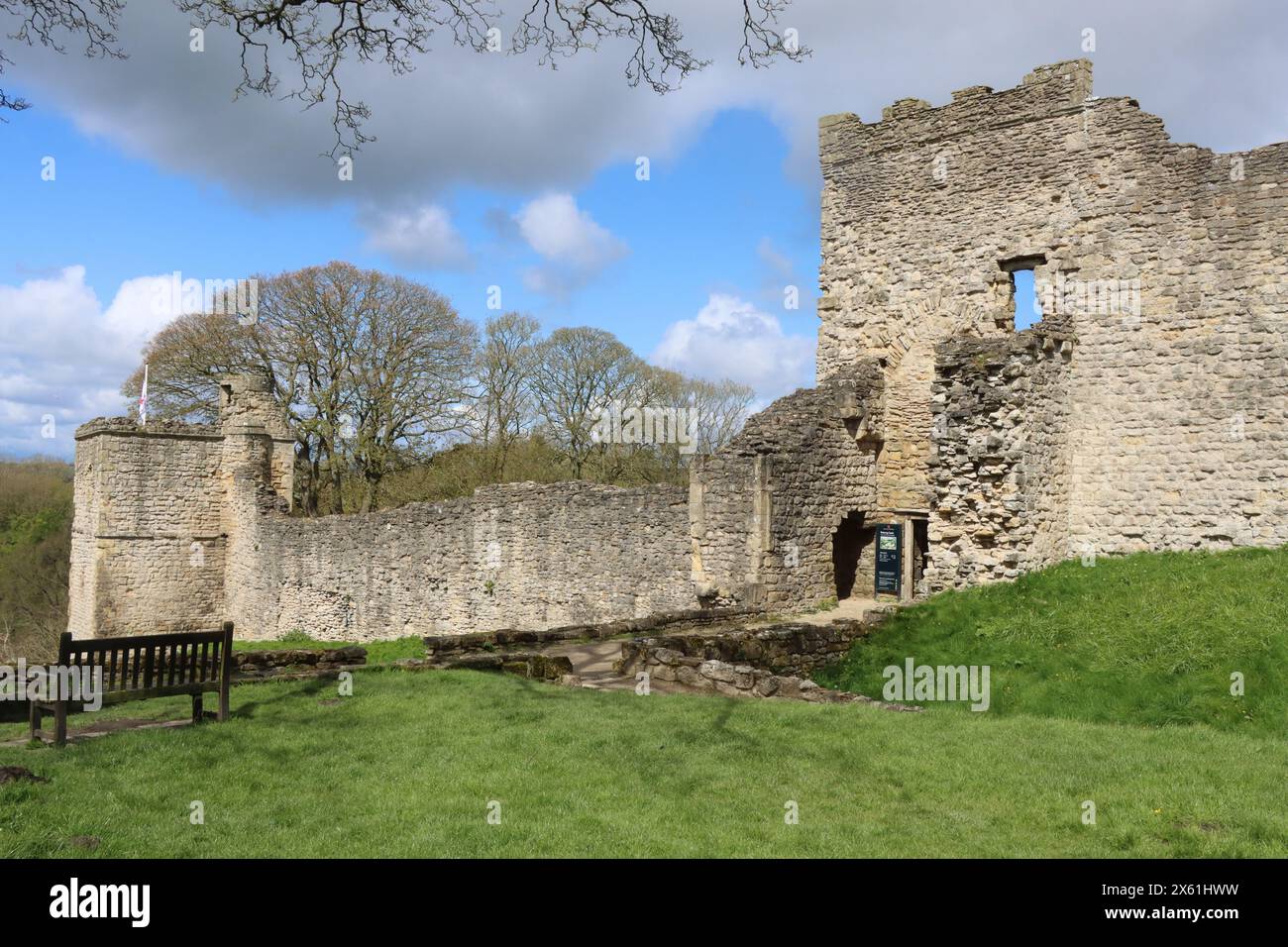 Pickering Castle, North Yorkshire, UK Stock Photo - Alamy