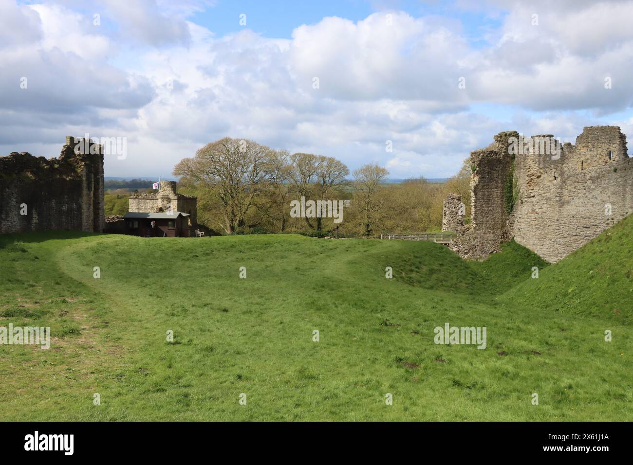 Pickering Castle, North Yorkshire, UK Stock Photo - Alamy