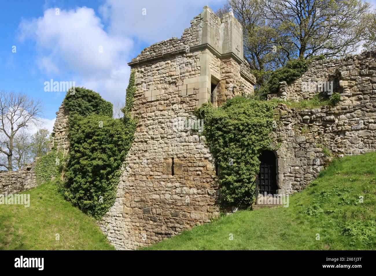 Pickering Castle, North Yorkshire, UK Stock Photo - Alamy