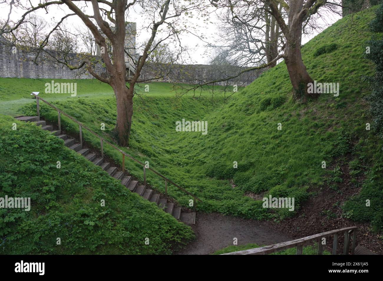 Pickering Castle, North Yorkshire, UK Stock Photo - Alamy