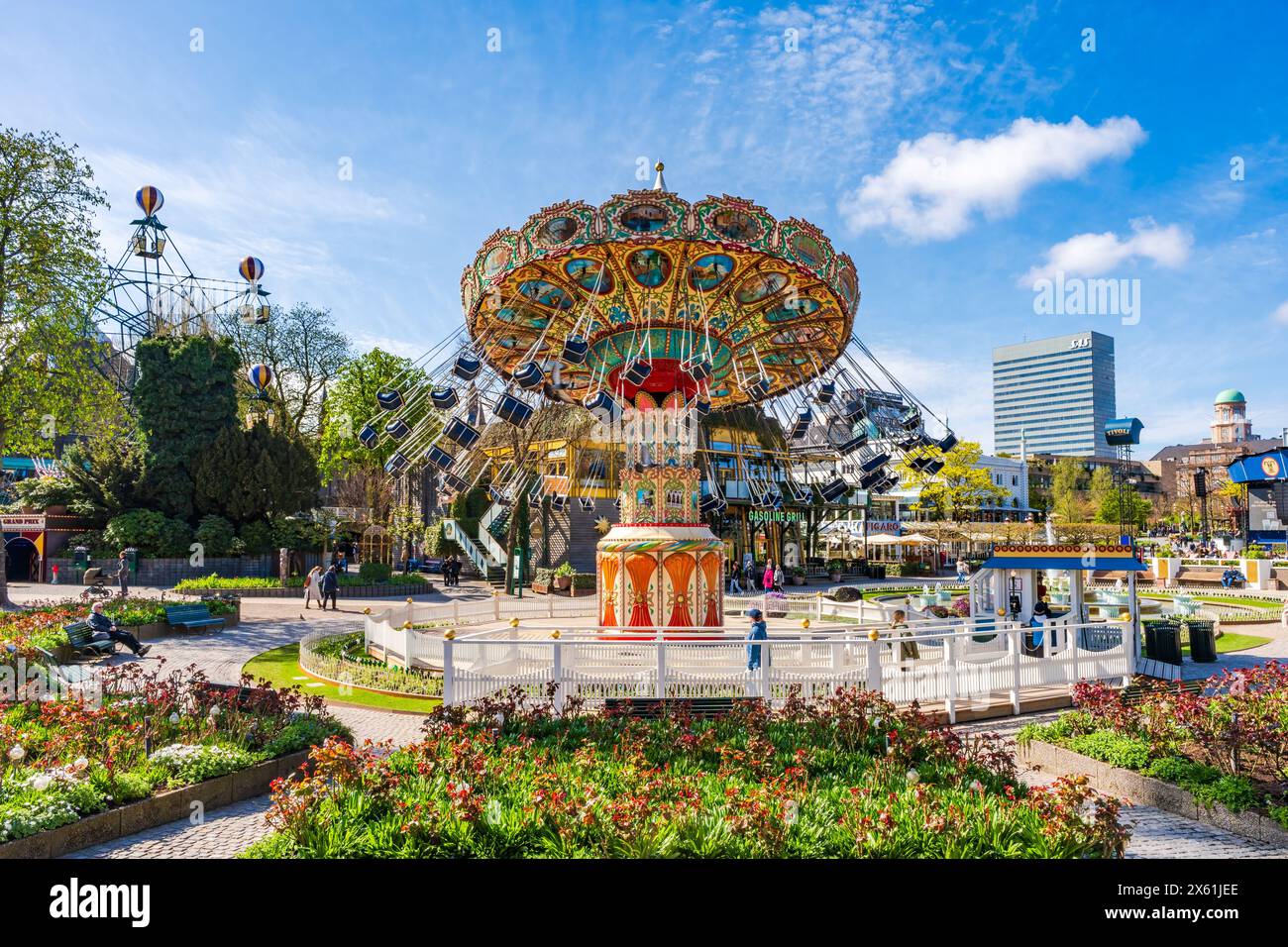 Tivoli Gardens In Copenhagen The Worlds Second Oldest Amusement Park