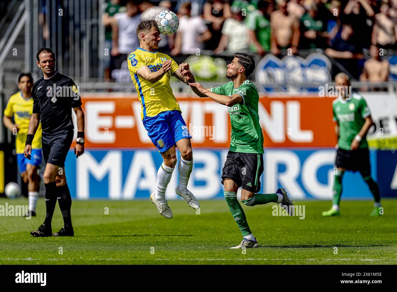 WAALWIJK, Netherlands. 12th May, 2024. SPO, Mandemakers Stadium, Dutch eredivisie, season 2023/ ...