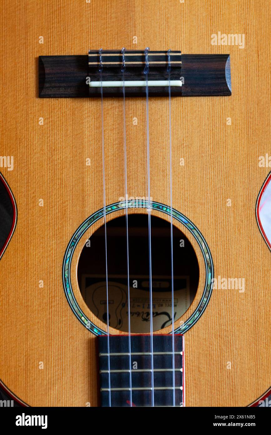 Tenor Ukulele, a popular four-string musical instrument Stock Photo - Alamy