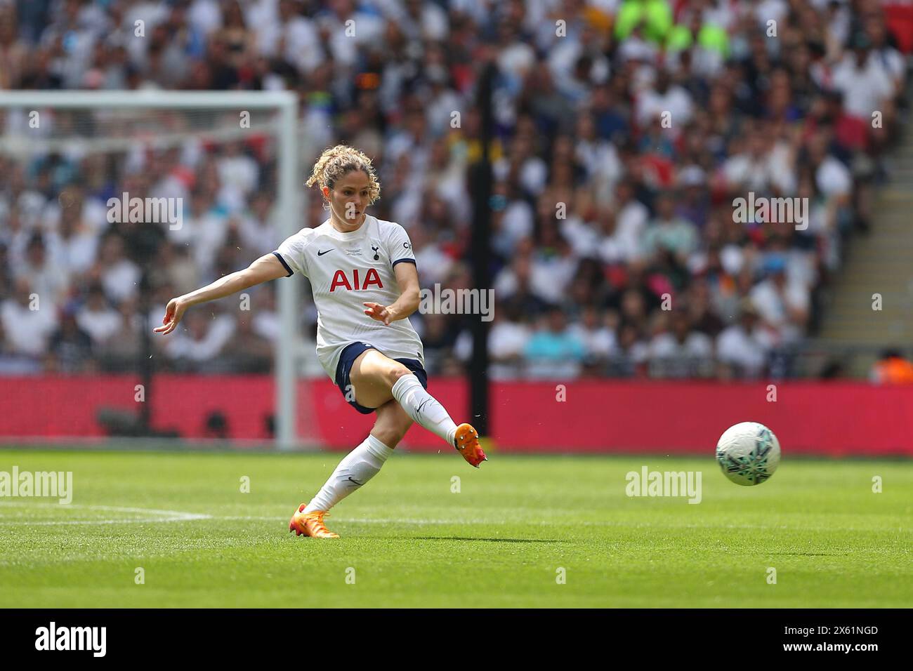 Wembley Stadium, London, UK. 12th May, 2024. Womens FA Cup Final ...