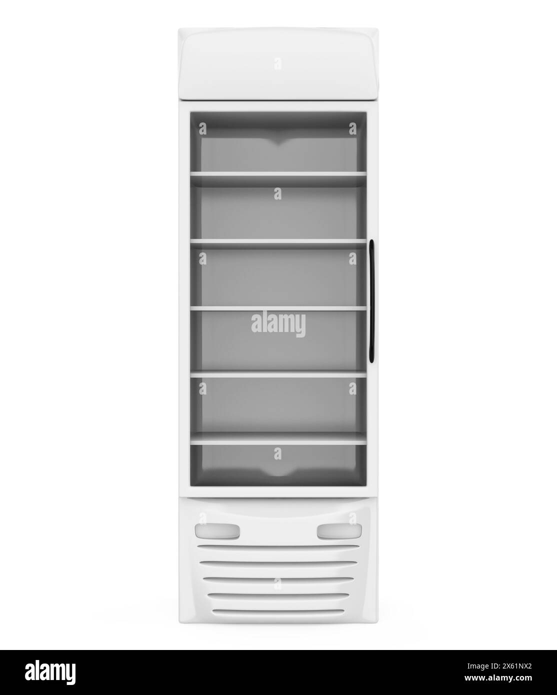 Commercial Display Refrigerator Isolated Stock Photo - Alamy