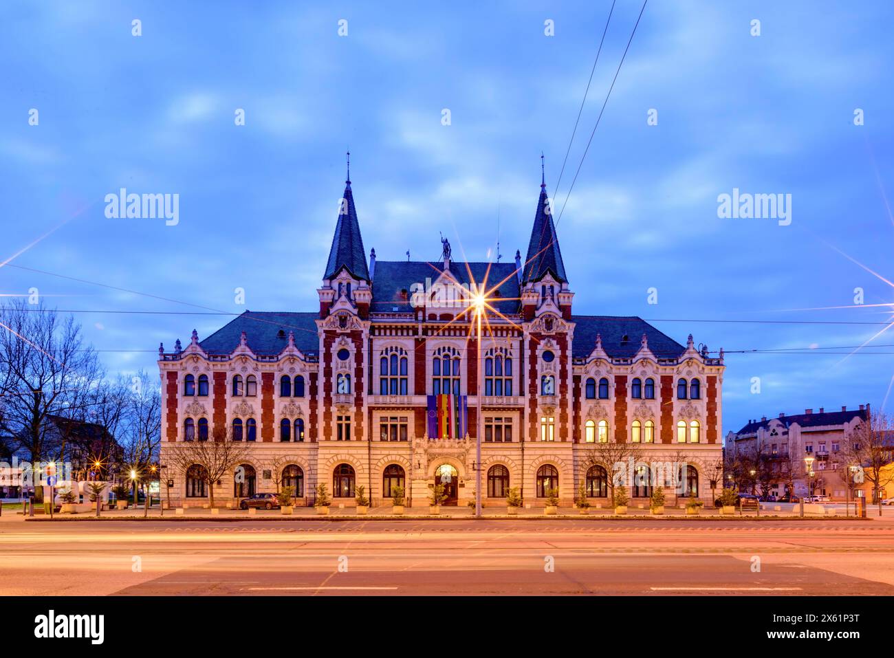 Rathaus von Ujpest, Armin Hegedüs 1899 // Ujpest Town Hall, Armin ...