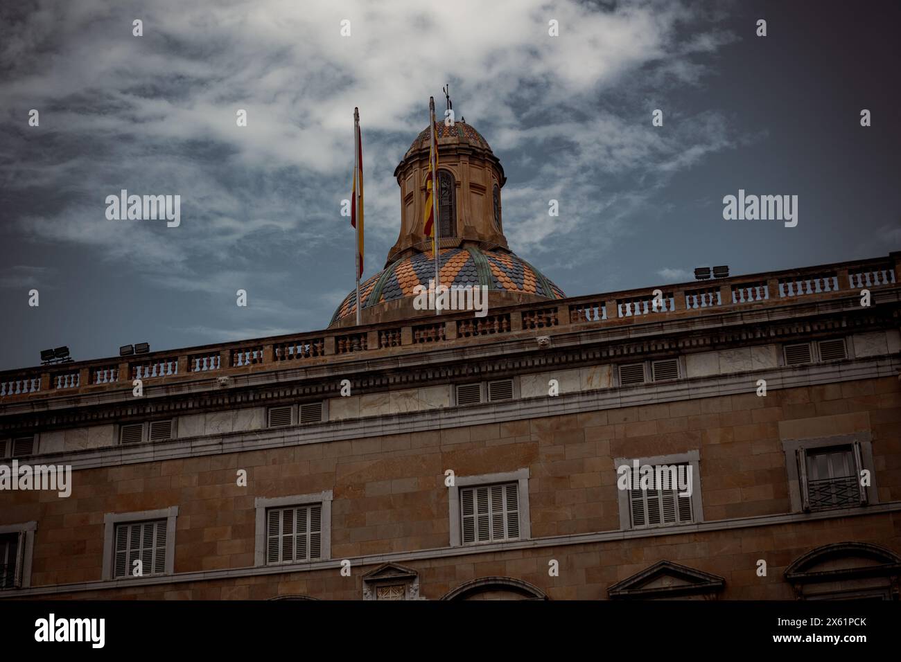 Barcelona, Spain. 12th May, 2024. The 'Generalitat' (Catalan Government ...