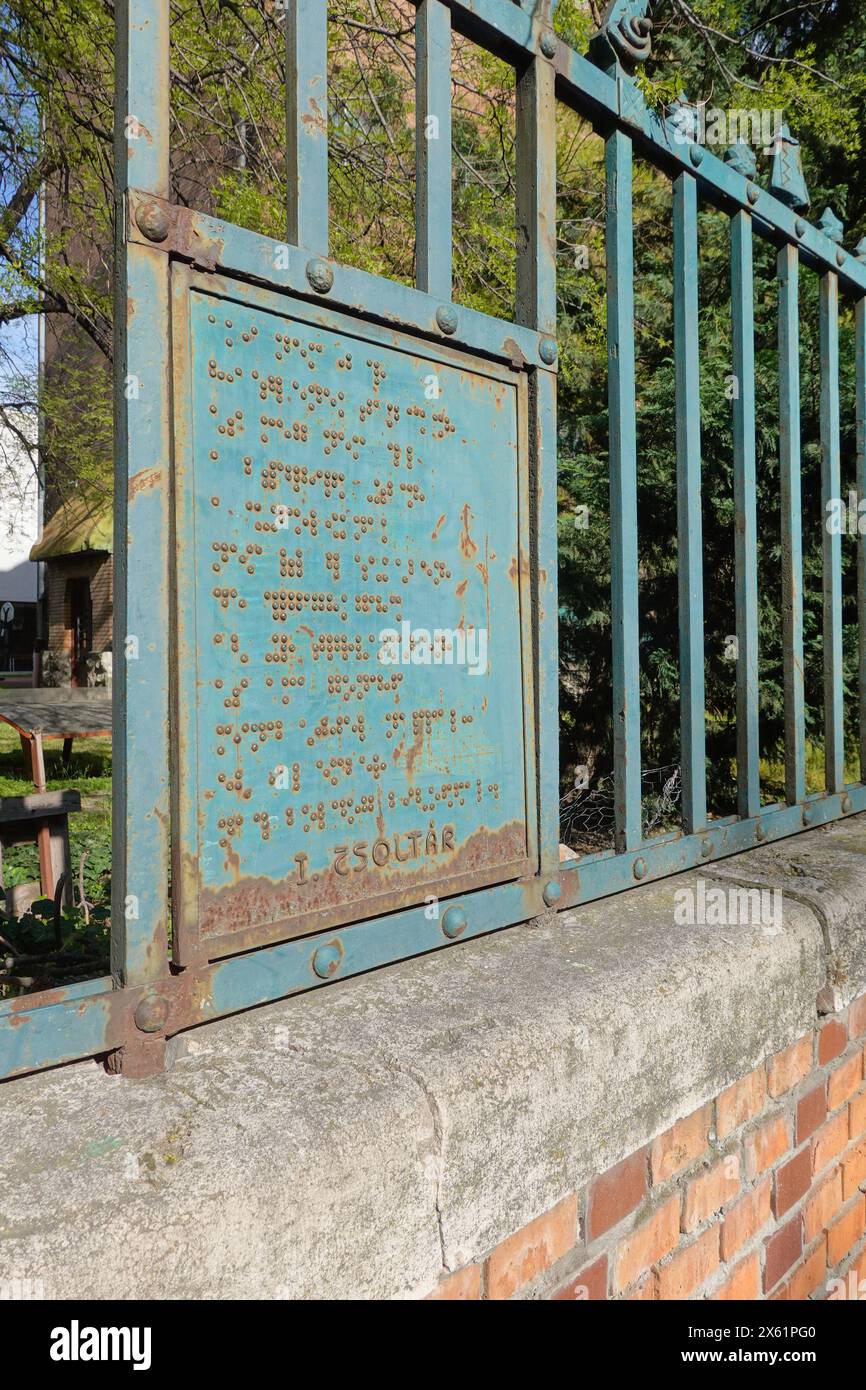 Budapest, ehemaliges Blindeninstitut, heute Schule für behinderte Kinder, Mexikoi ut 60, Bela ...