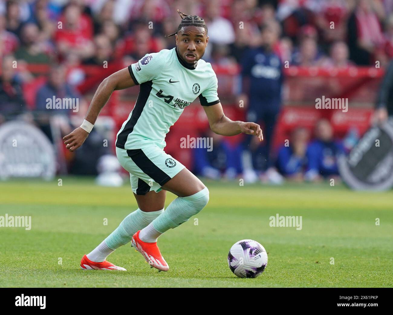 Nottingham, UK. 11th May, 2024. Christopher Nkunku of Chelsea during ...