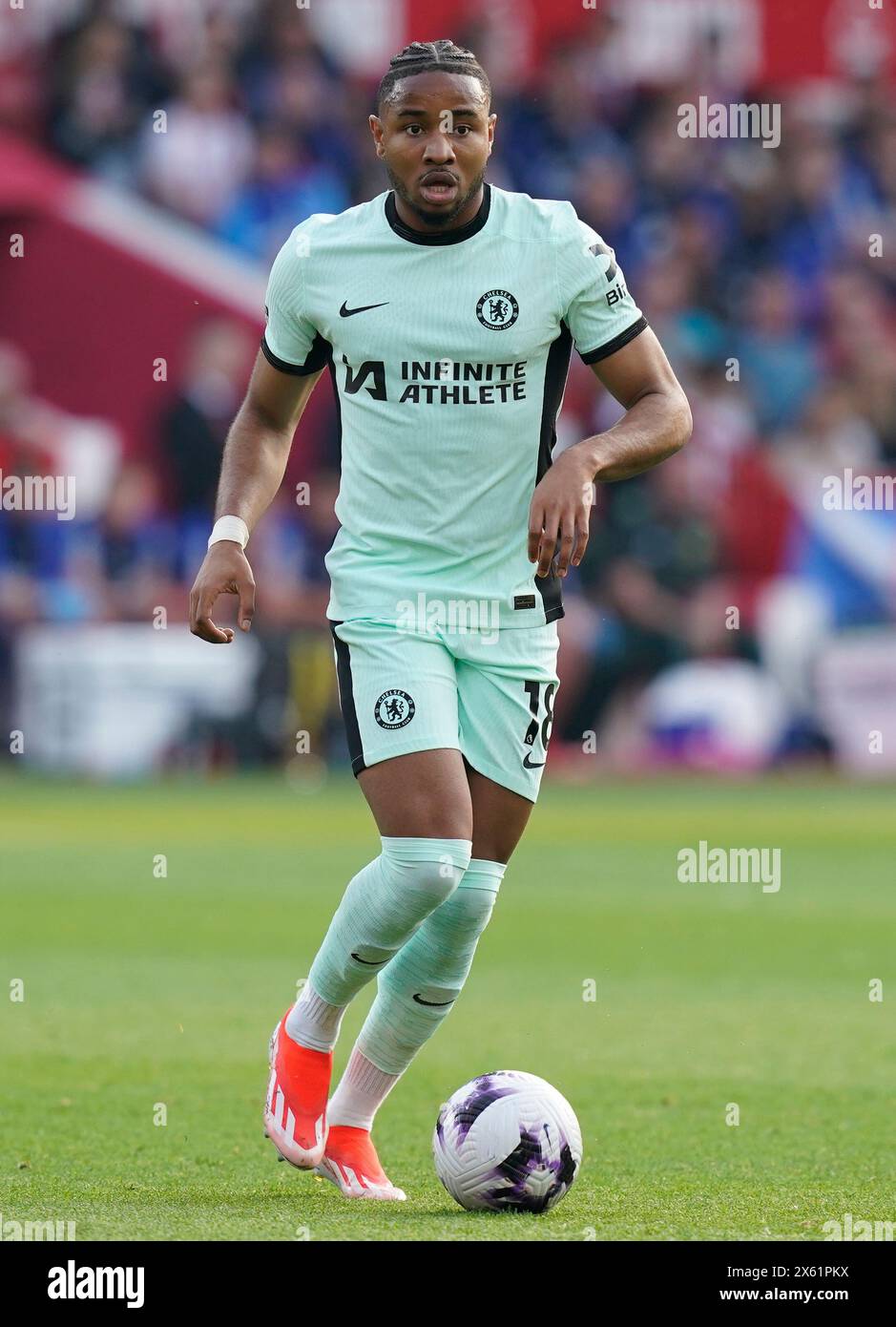 Nottingham, UK. 11th May, 2024. Christopher Nkunku of Chelsea during ...