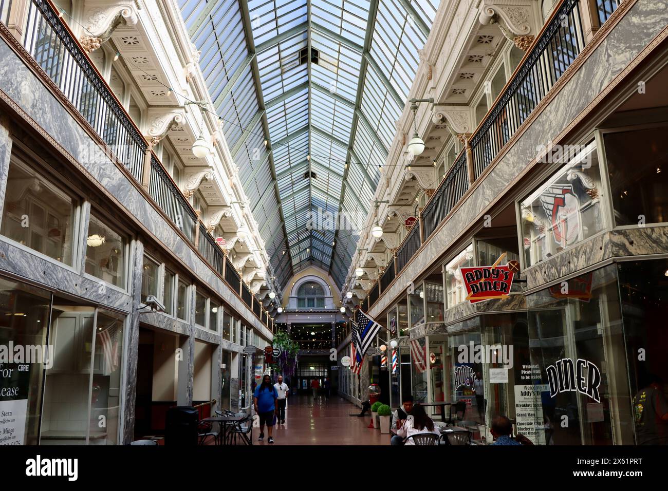 Fifth street Arcade in downtown Cleveland in May 2024 Stock Photo - Alamy