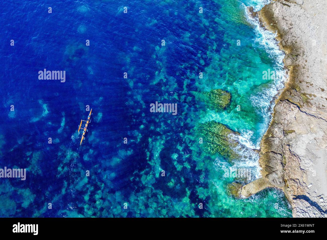 aerial vision of Cap Antibes French Riviera Stock Photo - Alamy