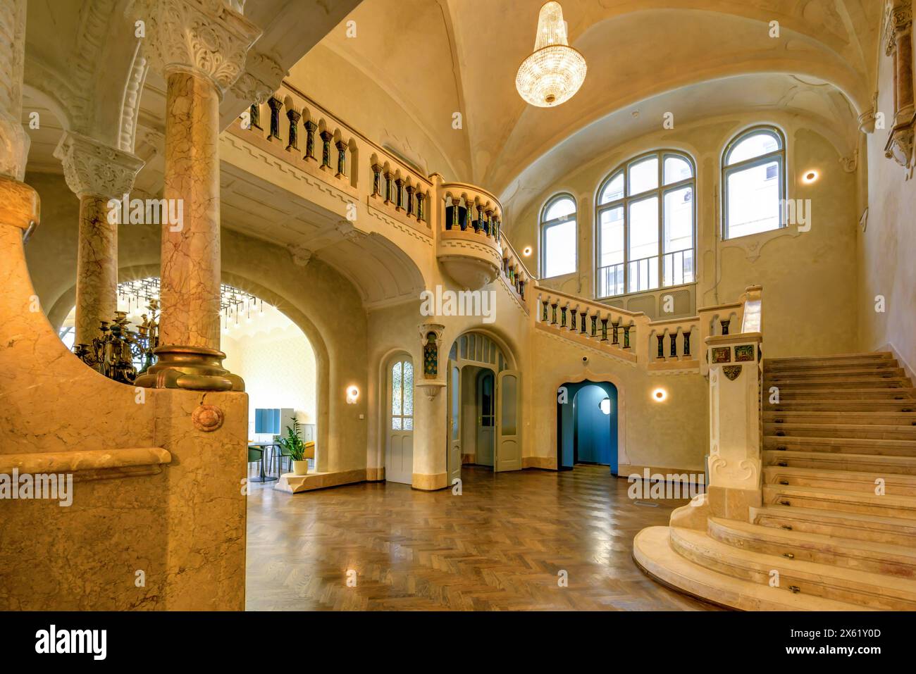 Villa Sipeki Balas, Hermina ut 47, Budapest, Ungarn, Ödön Lechner ...