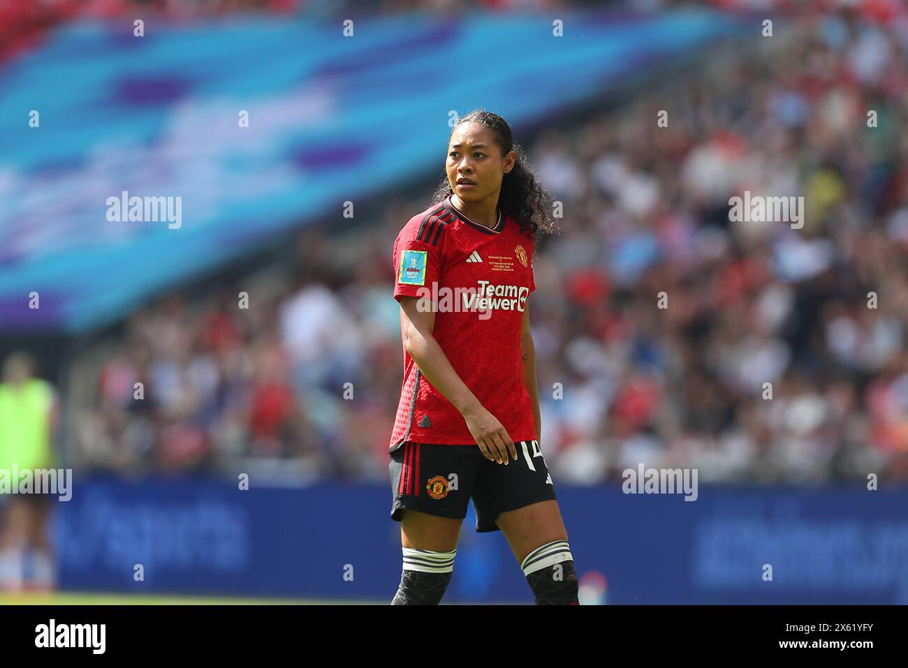 Wembley Stadium, London, UK. 12th May, 2024. Womens FA Cup Final ...
