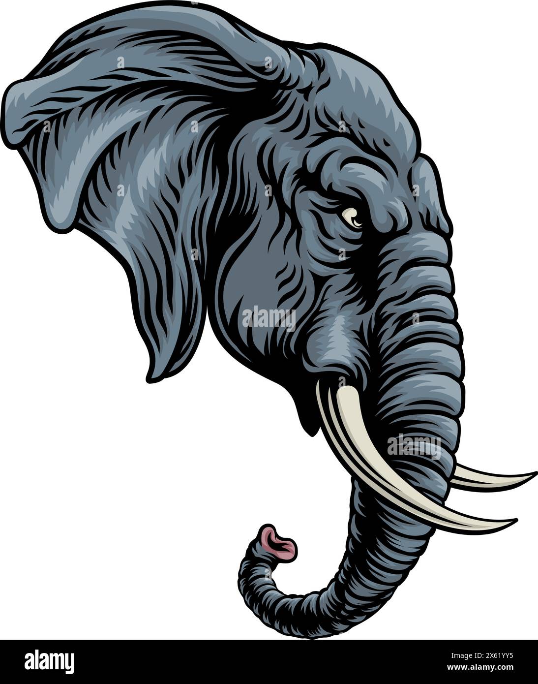 Republican Elephant Election Political Party Icon Stock Vector Image ...