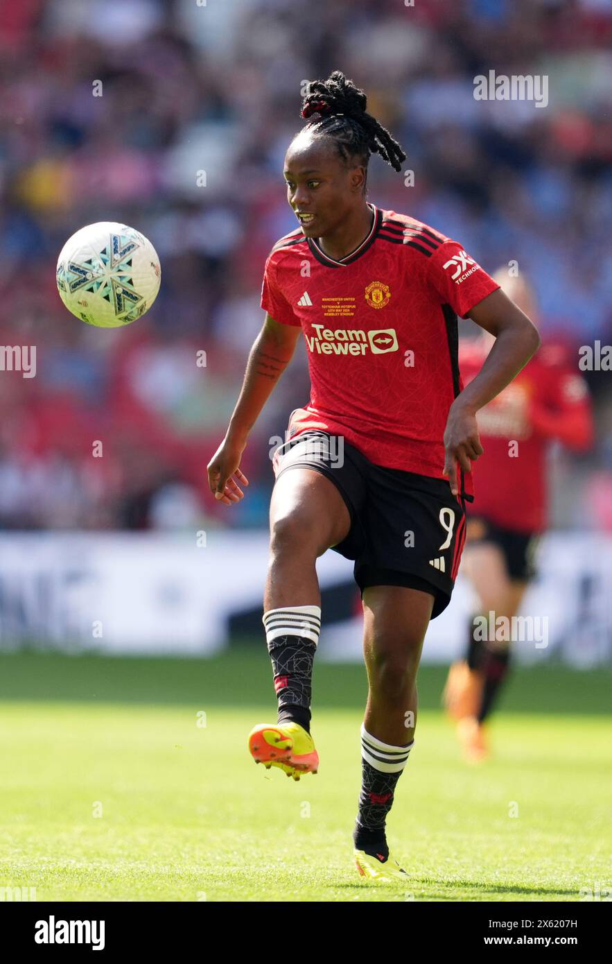 Manchester United's Melvine Malard during the Adobe Women's FA Cup ...