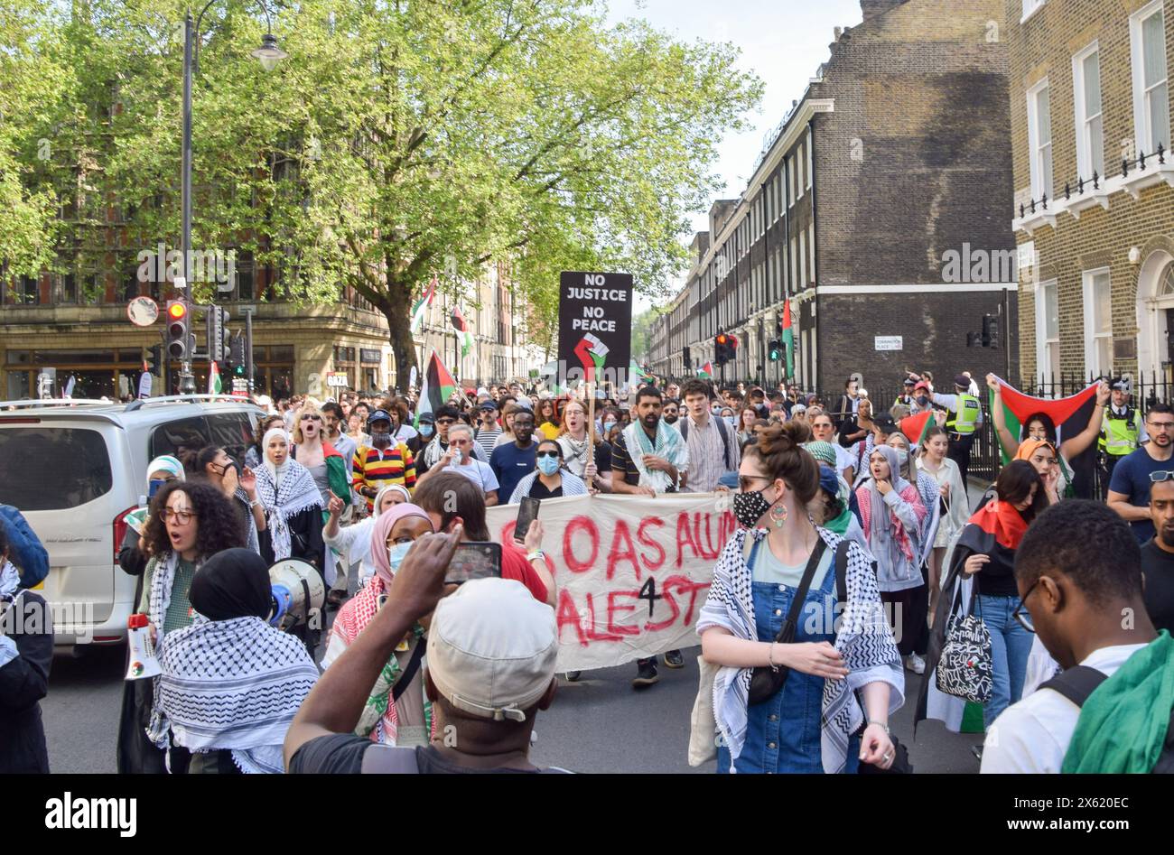 Ucl palestine protest camp hi-res stock photography and images - Alamy