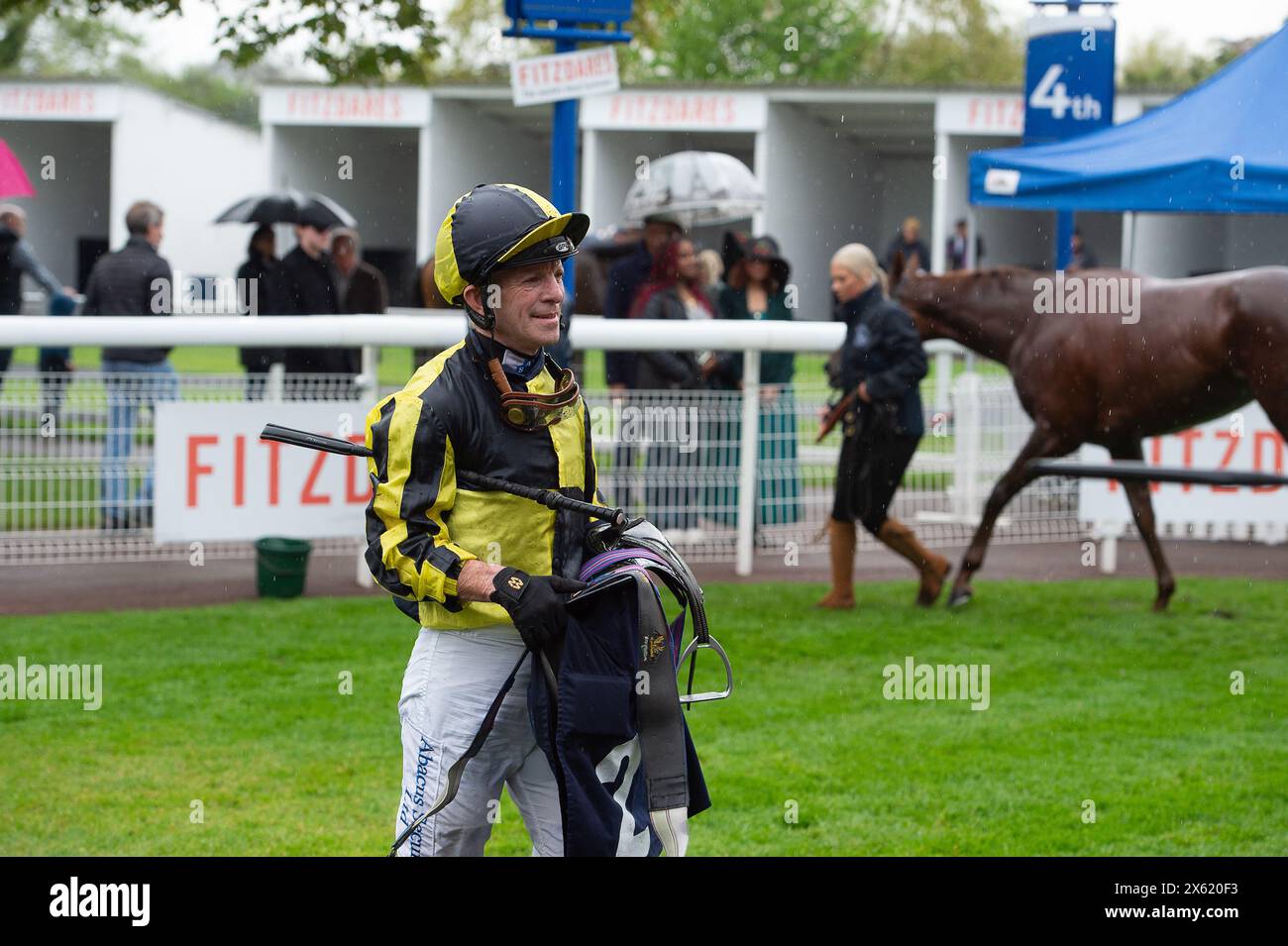 Windsor, Berkshire, UK. 6th May, 2024. Jockey Franny Norton aftere ...