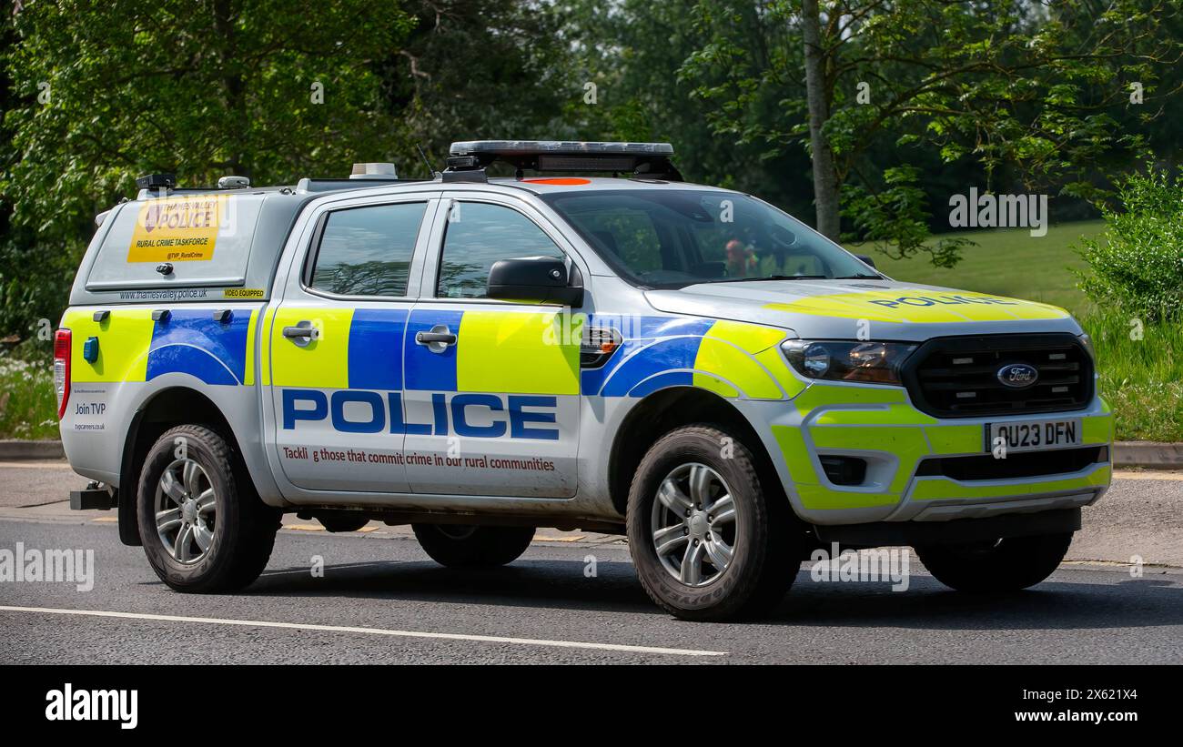 Milton Keynes,UK - May 11th 2024: Thames Valley Police rural crime unit ...