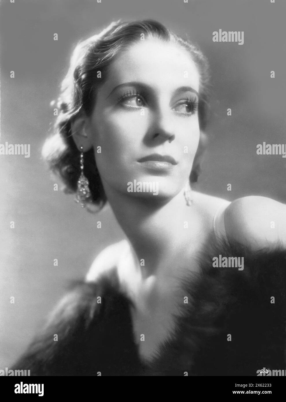 A Publicity Portrait of 17 Year Old British actress VALERIE HOBSON as ...