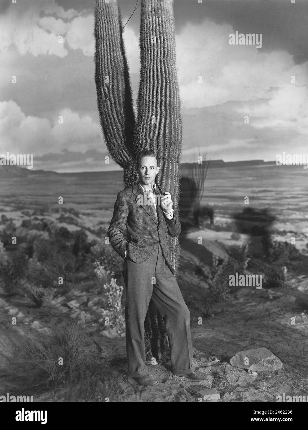 A Publicity Portrait of British Actor LESLIE HOWARD as Alan Squier in ...