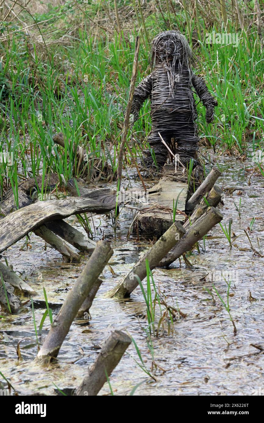 Tiddy Mun at Tophill Low Nature Reserve Stock Photo - Alamy