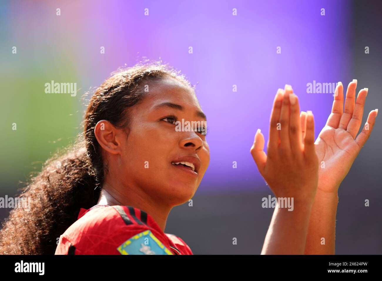 Manchester United's Jayde Riviere during the Adobe Women's FA Cup final ...