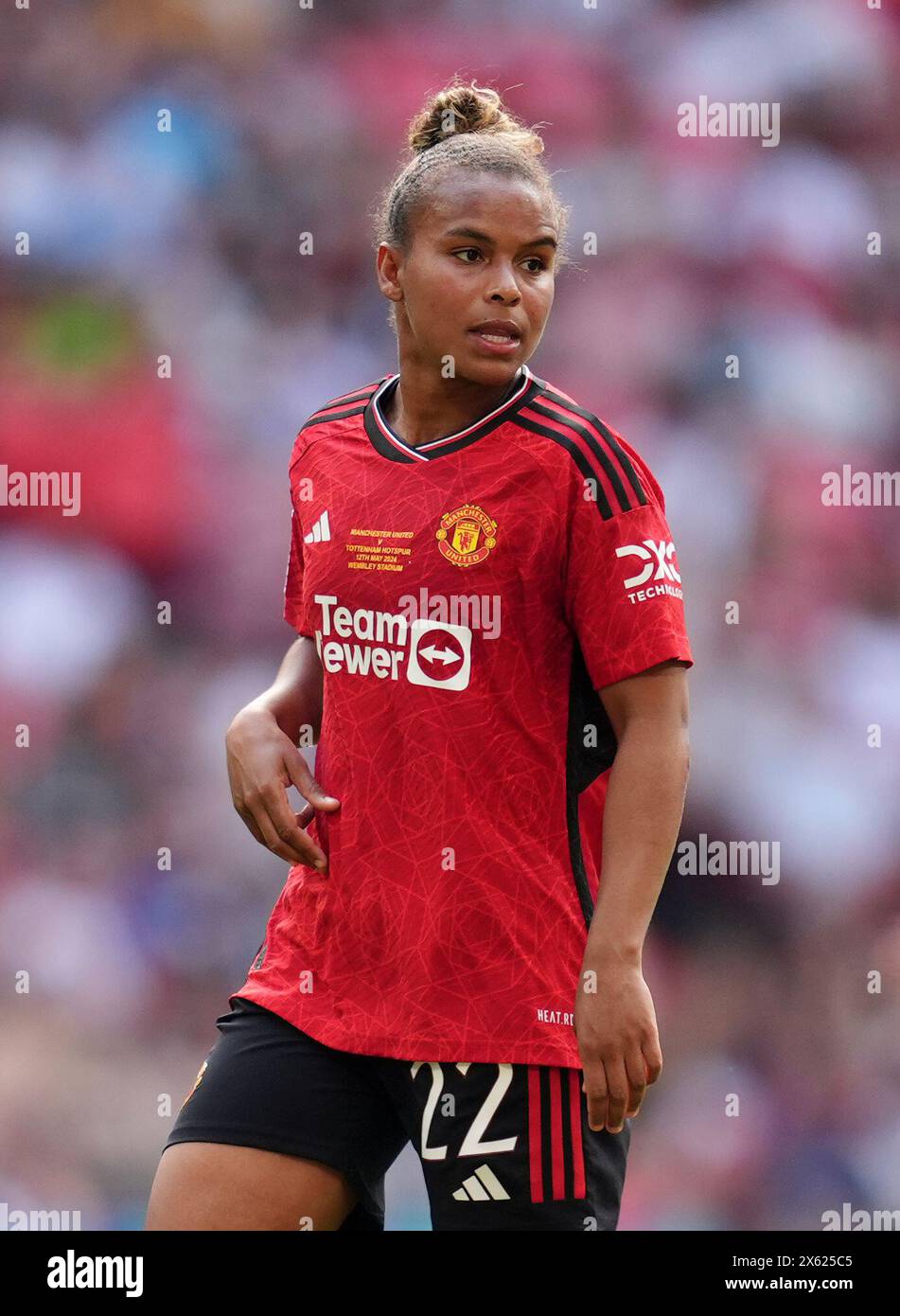 Manchester United's Nikita Parris during the Adobe Women's FA Cup final ...