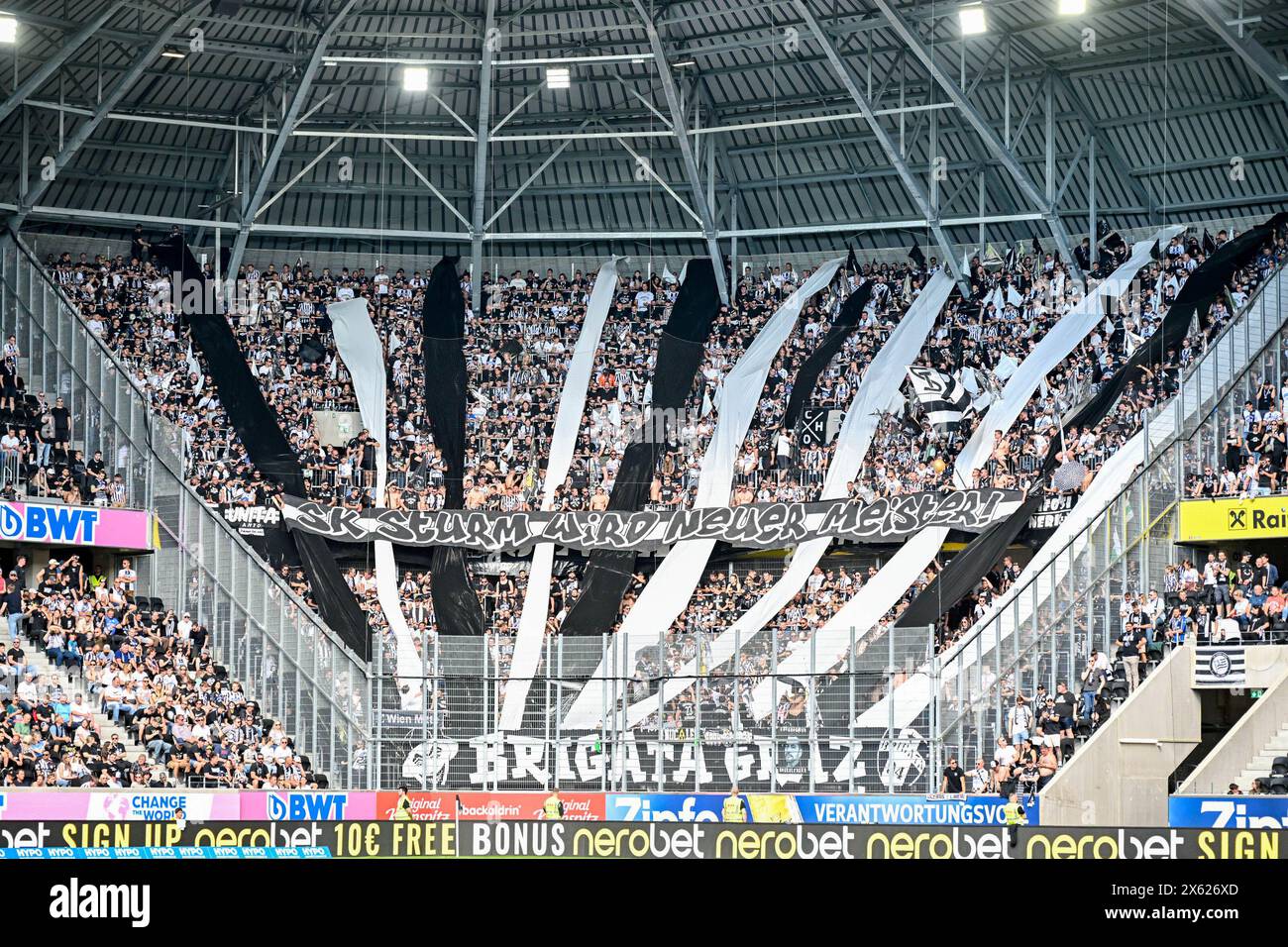 12.05.2024, Raiffeisen Arena Linz, AUT, Admiral Bundesliga, LASK Linz ...